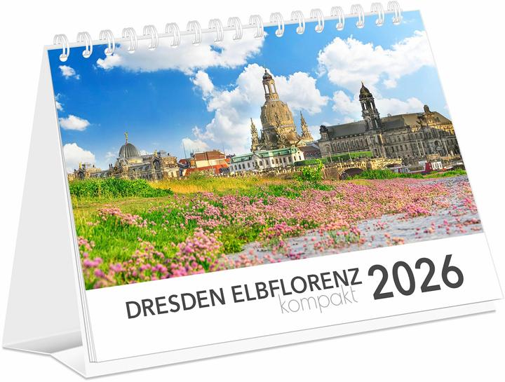 K4 Kalender Dresden Elbflorenz kompakt 2026 - kaufen bei Digitec