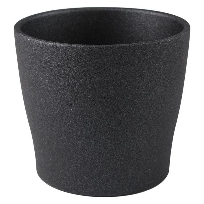 Domoletti Ceramic pot, TOSKANIA, Ø 19 cm, graphite - Galaxus