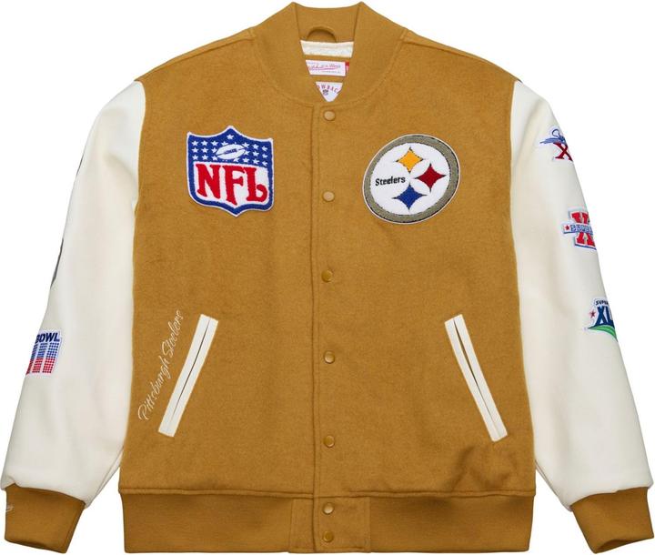 Mitchell & Ness Varsity Jacke DUSTED Pittsburgh Steelers - S (S) - Galaxus