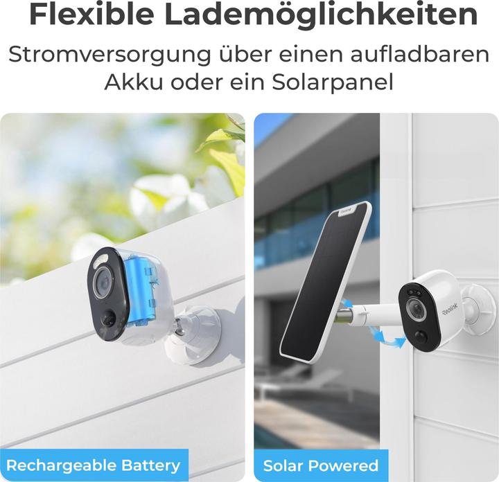 Reolink Argus Series B330 with Solar Panel + 64 GB SD-Card - Galaxus