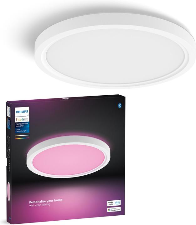 Philips Hue White and Color Ambiance LED paneel Tento Ã˜ 29 cm RGB+CCT ...
