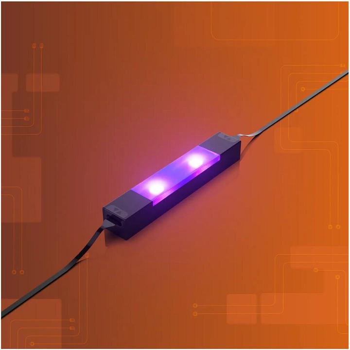 Light my bricks LMB 2.0 Meteor LED-Baustein 1x6 - Violett (2er Pack ...