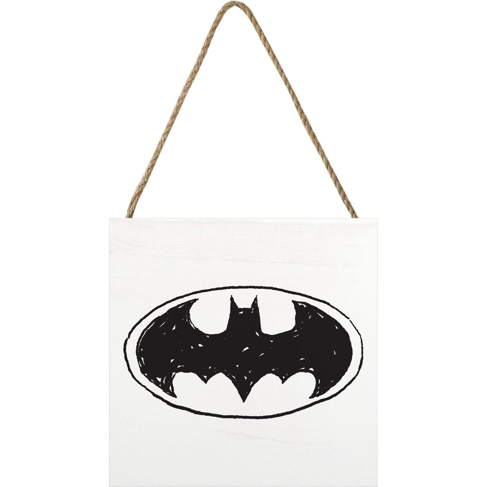 Batman Lustige Skizze Logo Holzblock - kaufen bei Galaxus
