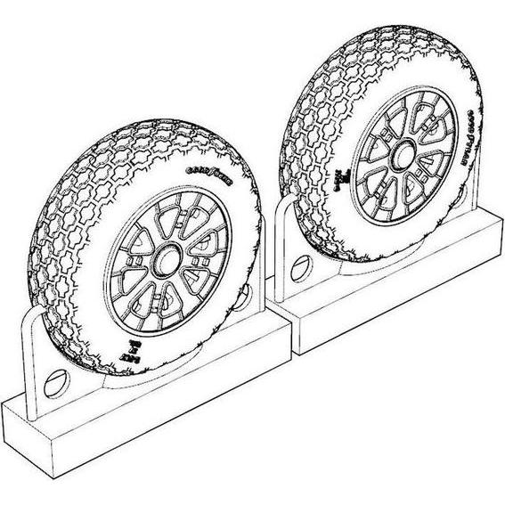Brengun F4U Corsair Cross Thread Wheels set - kaufen bei Galaxus