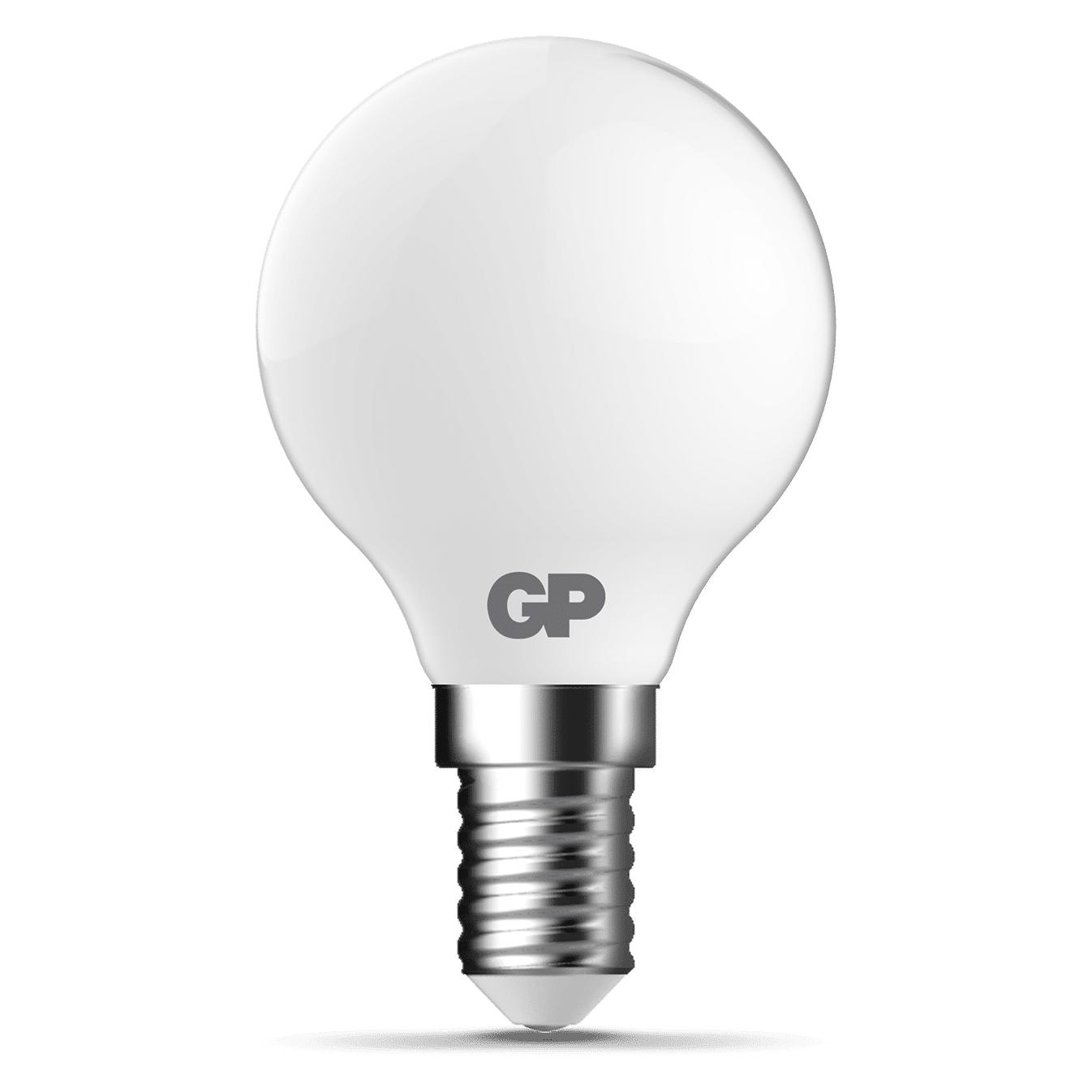 GP Batteries GP - LED Lamp Filament Frozen Mini Globe, E14, 1.2W (15W ...