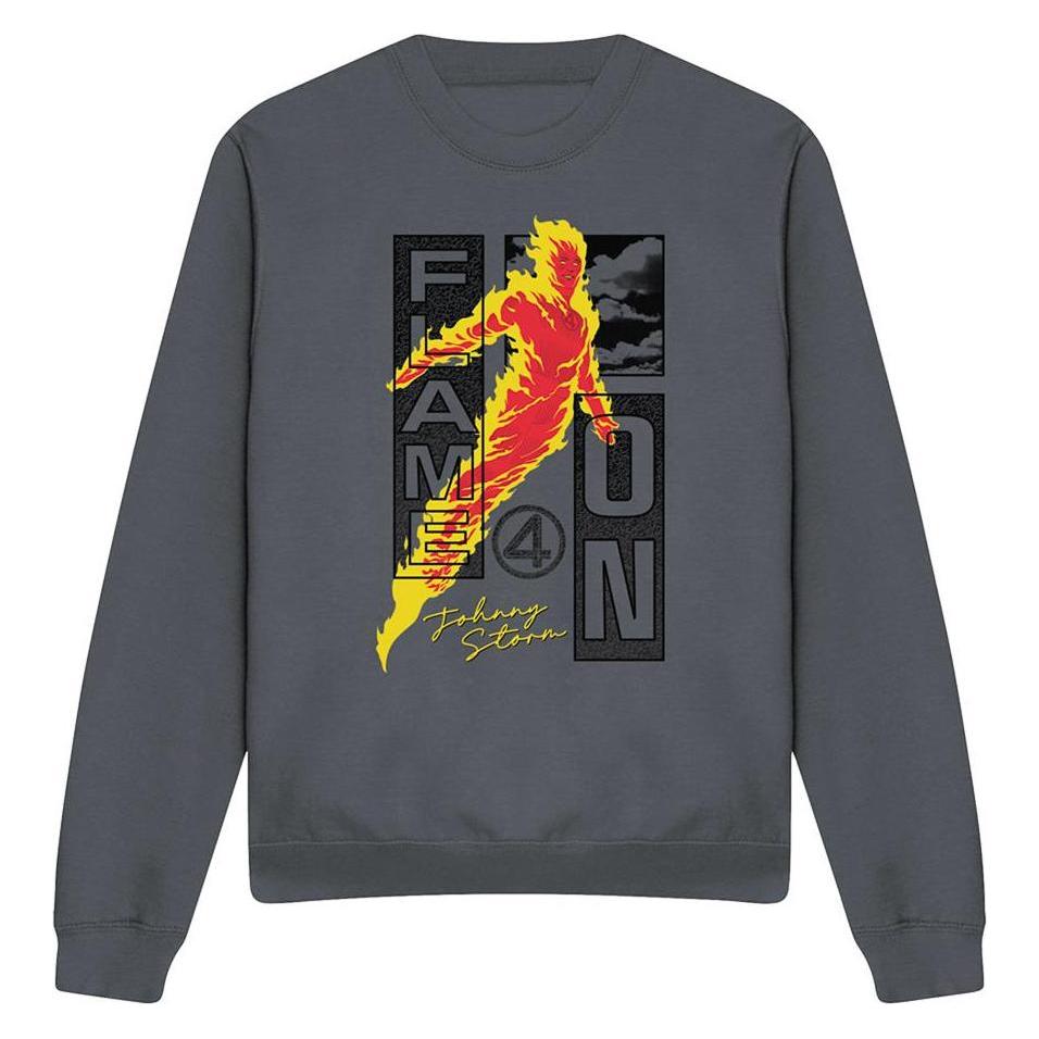 Fantastic Four Flame On Johnny Storm Sweatshirt - kaufen bei Galaxus