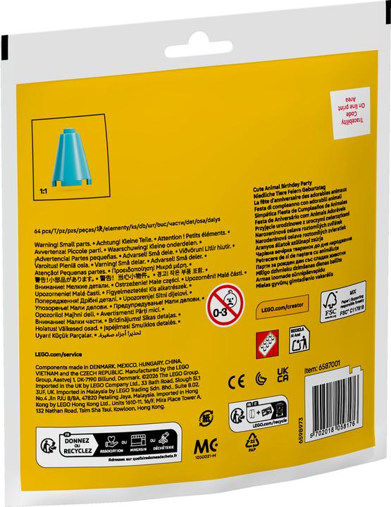 LEGO 30715 Niedliche Tiere Feiern Geburtstag - kaufen bei Galaxus