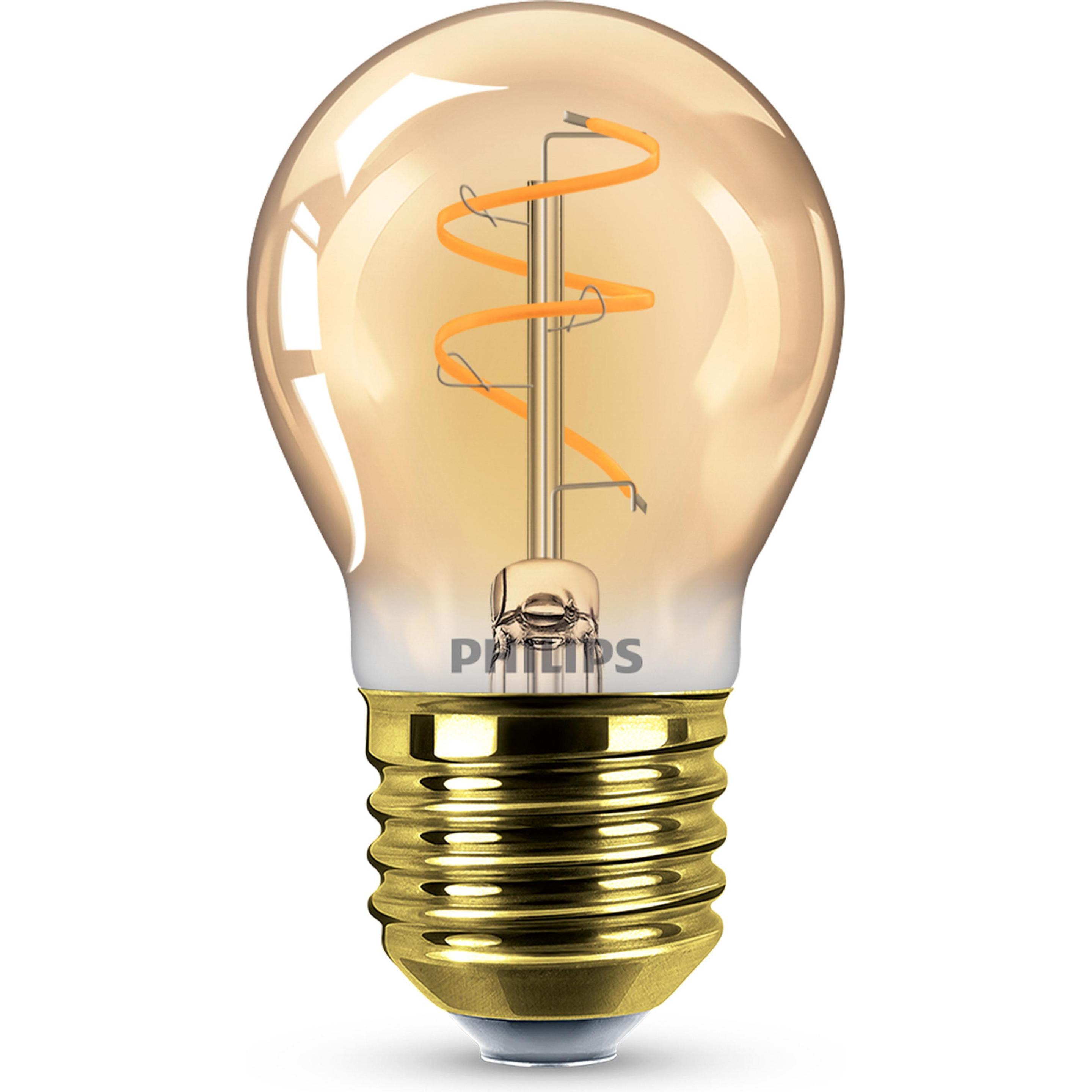 Philips Filament Tropfenform Amber 15 W P45 E27 - kaufen bei Digitec