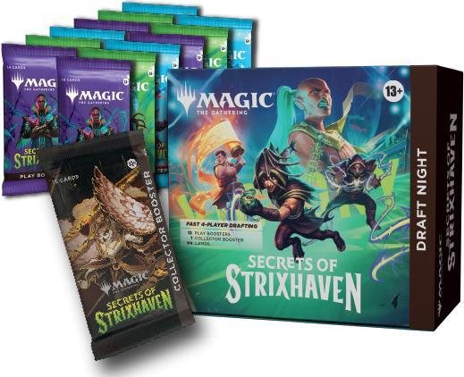 Wizards of the Coast Magic the Gathering Secrets of Strixhaven Draft ...
