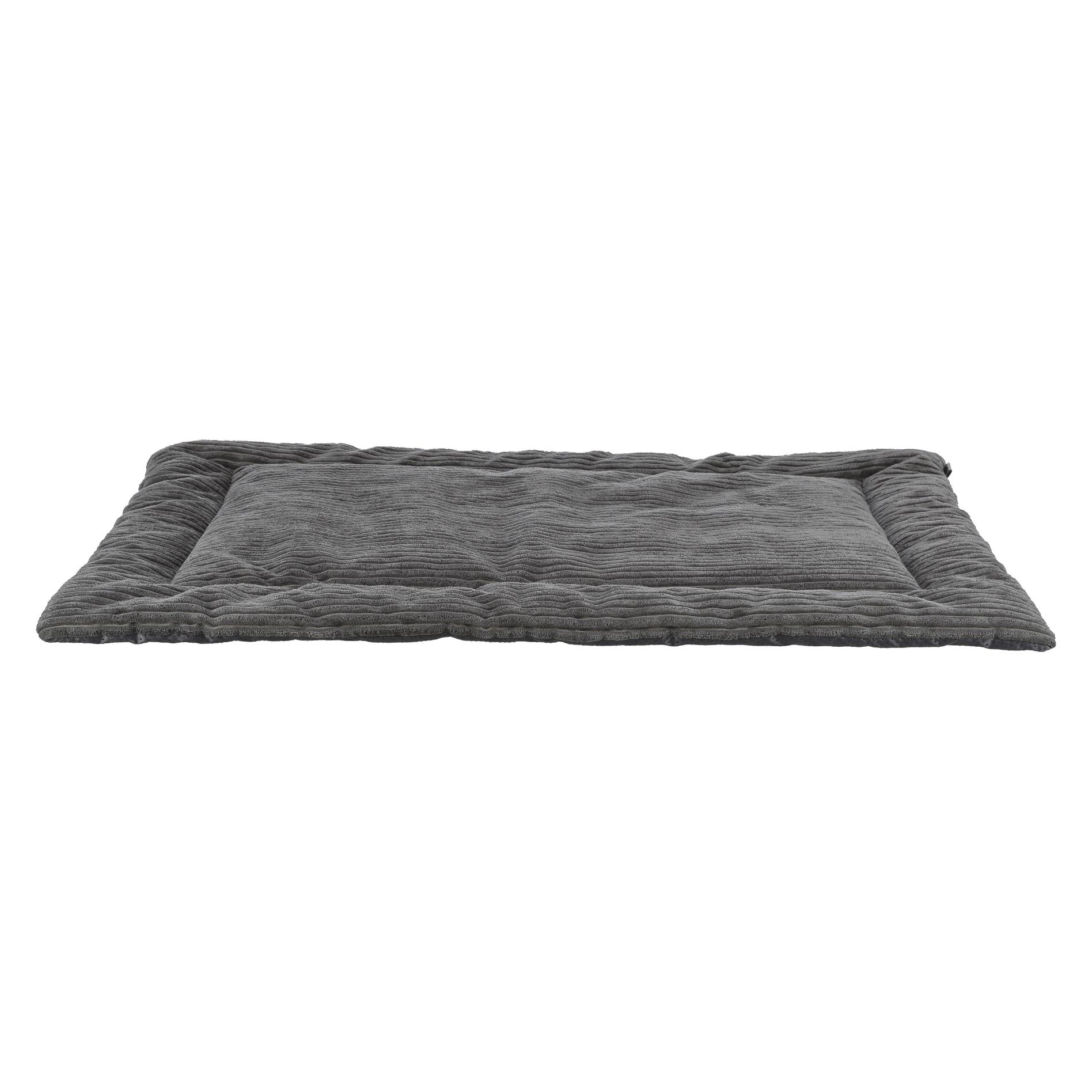 Trixie Jonna Lying Mat, corduroy plush, 110 × 75 cm, dark grey - Galaxus