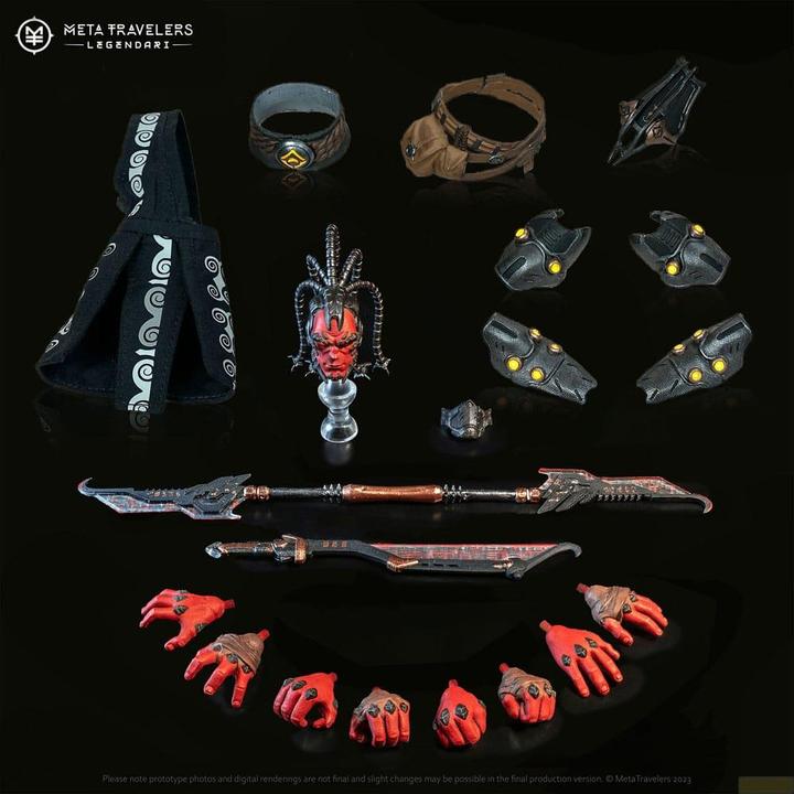 Meta Travelers Legendari Actionfigur 1/10 Spyte Usurper 18 cm - Galaxus