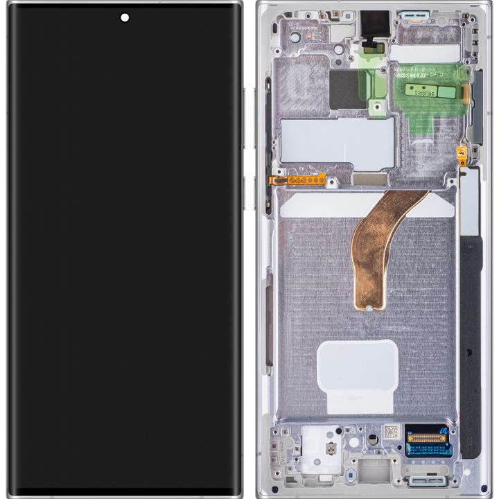 Samsung Display Unit f?r Galaxy S22 Ultra 5G S908, weiss - Galaxus