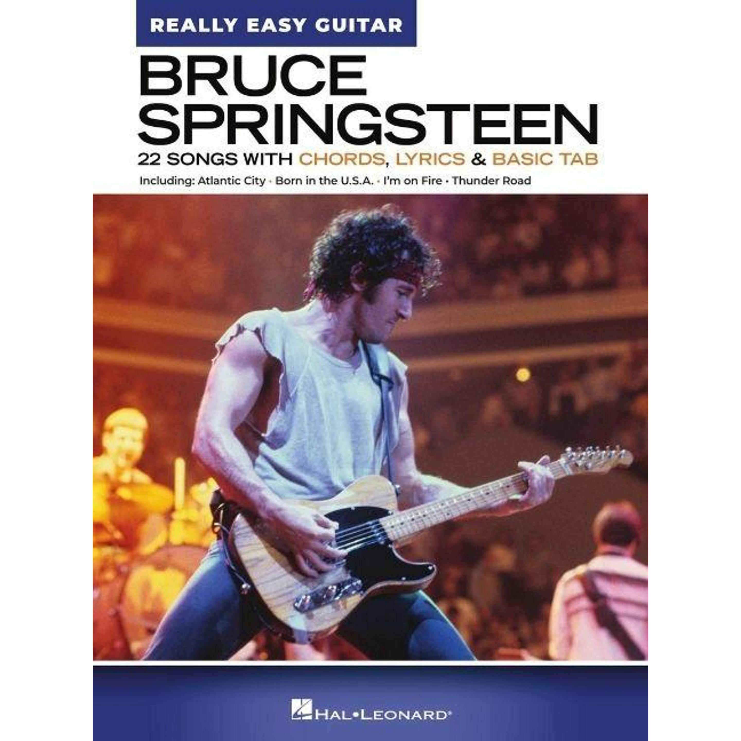 Bruce Springsteen - Really Easy Guitar: 22 Classics with Chords, Lyrics ...