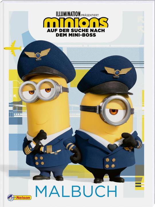 minion mini coloring book