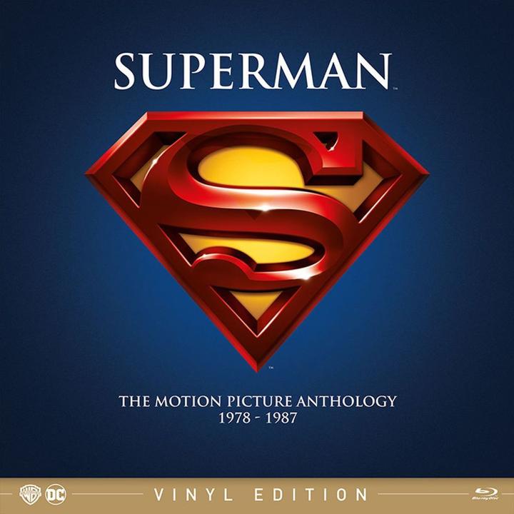 Warner Home Video Superman-Antologia (Box 4 Br Vinyl Edit.) - Galaxus