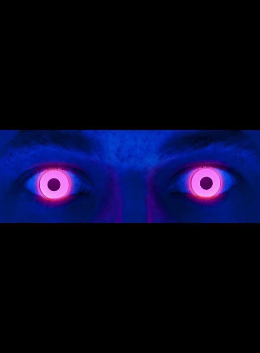 Metamorph Rote UV Teufel Jahreslinsen Faschings Kontaktlinsen - Galaxus