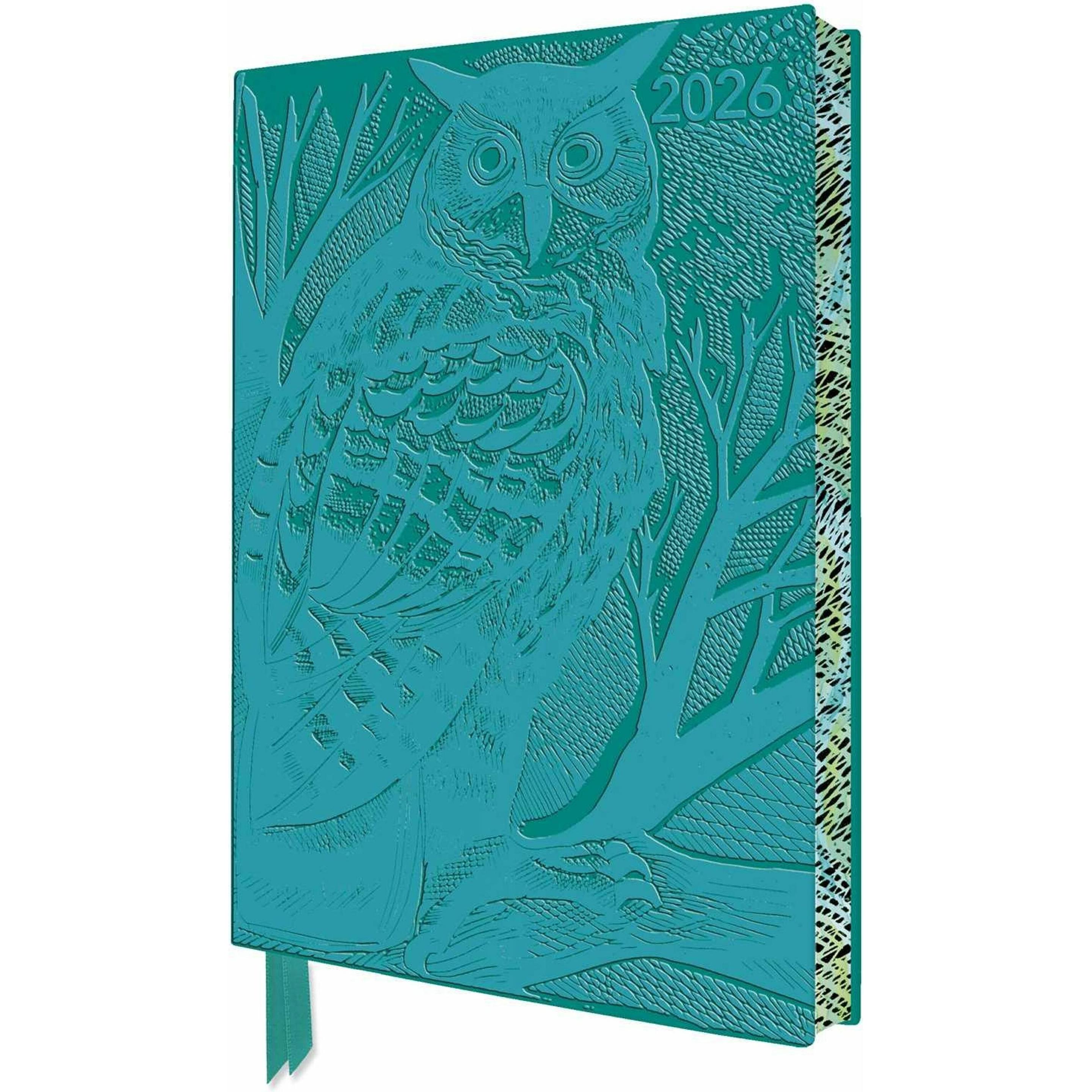 Flame Tree Angela Harding: Long Eared Owl 2026 Artisan Art Vegan ...