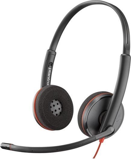 Plantronics Poly 8X228AA / Blackwire 3220 Black Headset - Galaxus