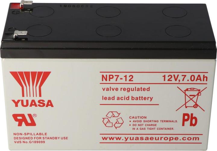 Yuasa Akku NP7-12 Akku NPW36-12, mit 4,8mm Kontakten