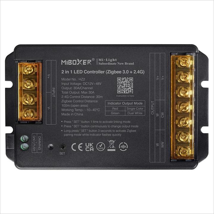 MiBoxer Synergy 21 LED Controller 2in1 DC1248V Zigbee 3.0+ 2.4G HP 30A ...