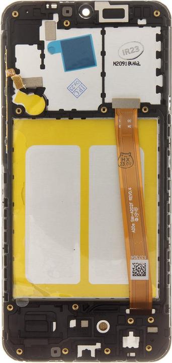 Samsung LCD display + Touch Unit + Front Cover A202 Galaxy A20e Black ...