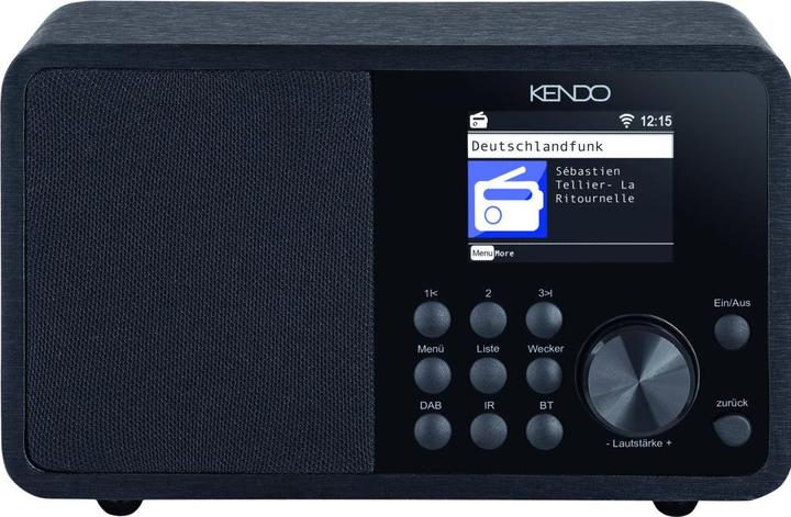 Kendo DAB+ Internetradio DABIR 21EX mit Bluetooth, 10W, USB Player ...