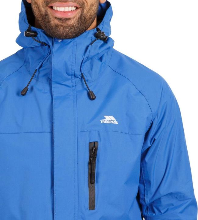 Trespass Mens Corvo Hooded Full Zip Waterproof Jacket/Coat (S)
