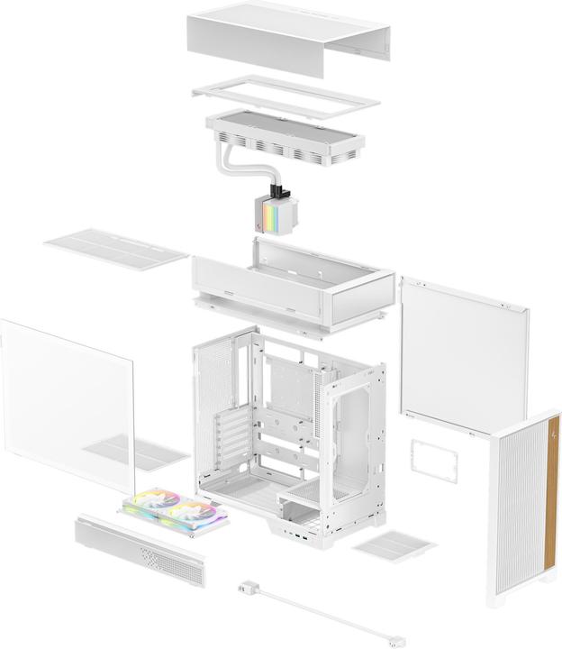 Deepcool " CL6600 WH ATX 360 AIO white" - acheter sur Galaxus