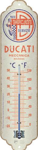 Nostalgic-Art Merchandising Thermometer. Ducati / Moto Servizio Meccanica