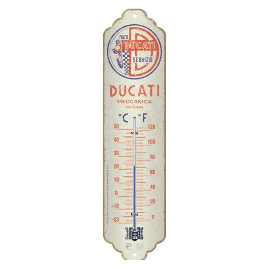 Nostalgic-Art Merchandising Thermometer. Ducati / Moto Servizio Meccanica