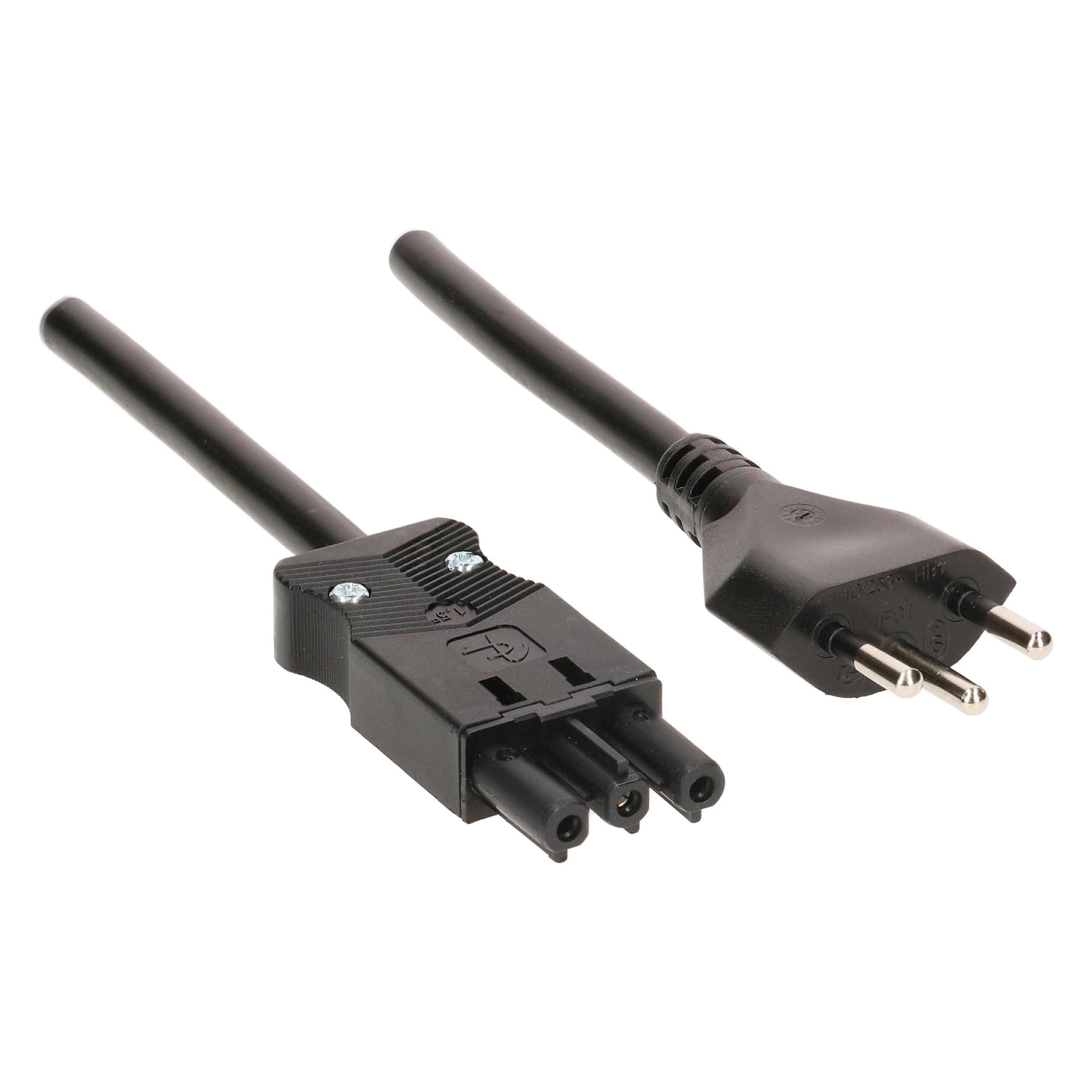 Max Hauri Adels TD-Anschlusskabel H05VV-F3G1.5 Typ 12 / AC 166 GBUF/315 ...