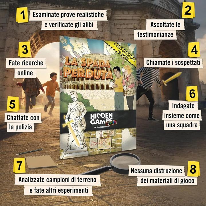 Hidden Games La spada perduta (IT) - Gioco investigativo
