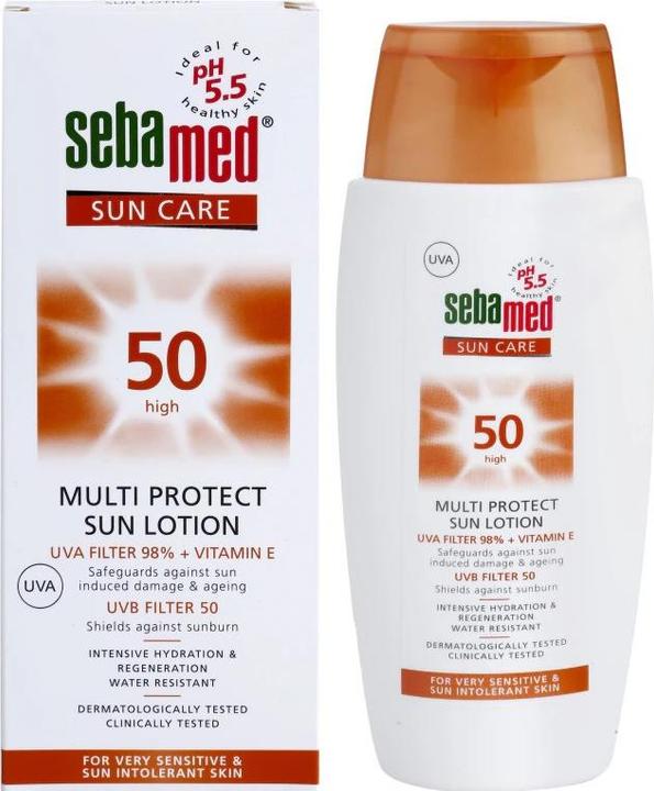 Sebamed Sun Care Multi Protect Sun Lotion (Sonnencreme, SPF 50, 150 ml)