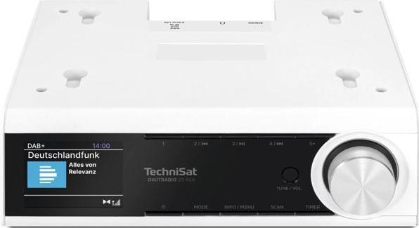 TechniSat DigitRadio 23ASA weiss (DAB+, Bluetooth) - Digitec