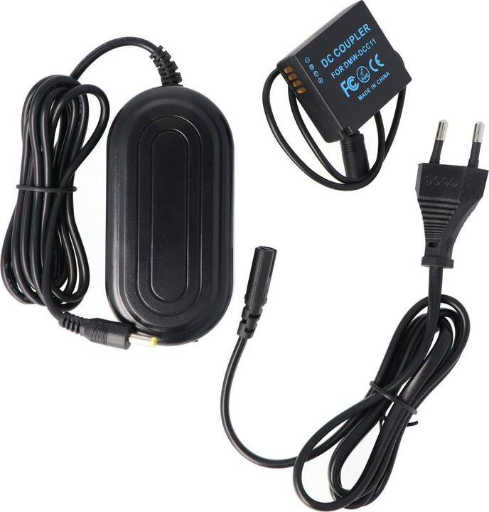 AccuCell Kamera-Netzteil Panasonic DMW-DCC11, DMW-AC8, DMW-DCC11E, DMC ...