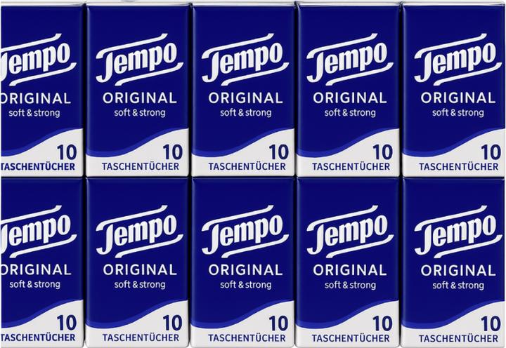 Tempo Handkerchiefs Original 4-ply white - buy at Galaxus