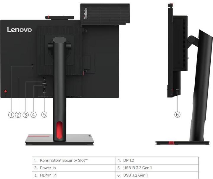 Lenovo ThinkCentre Tiny-In-One 22 Gen 5 - kaufen bei Galaxus