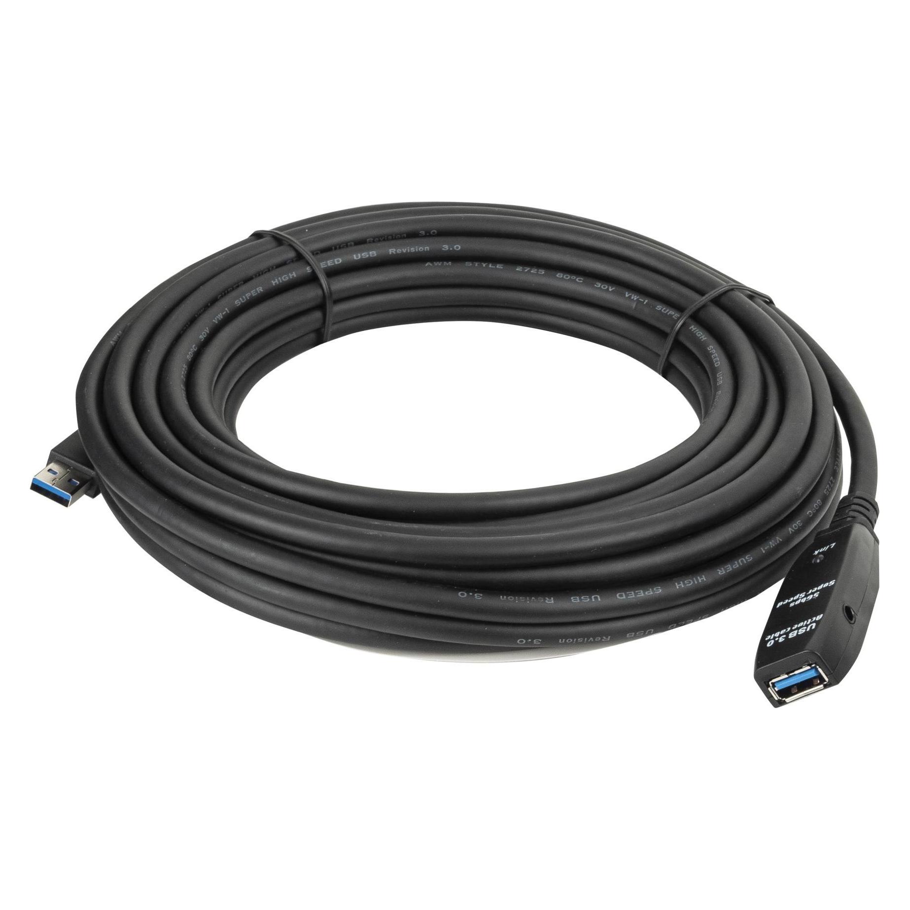 DAP-Audio USB 3.0 Active Extension Cable male - female 10m (10 m, USB 3 ...