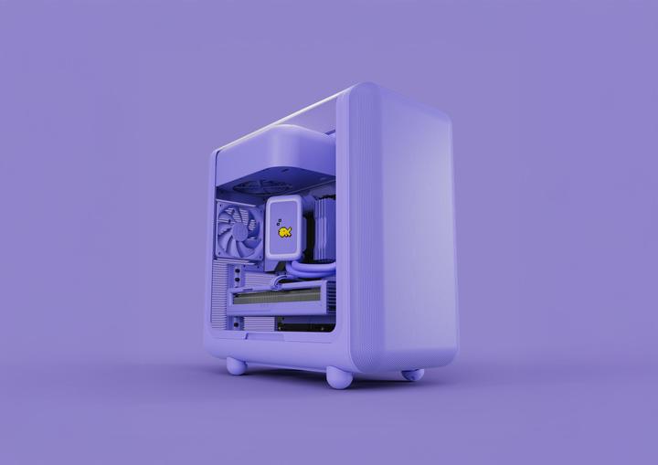 Hyte X50 Mid Tower Case Taro Milk - kaufen bei Galaxus