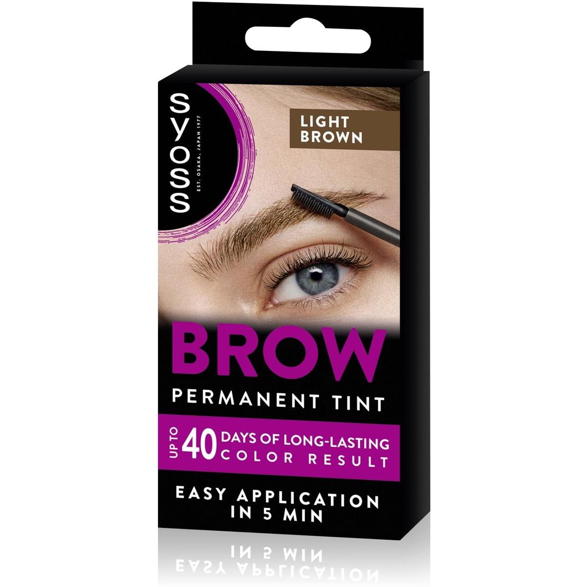Syoss Brow Tint Eyebrow Dye Light Brown - kaufen bei Galaxus