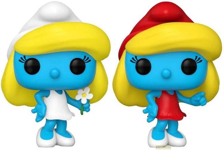 Funko Die Schlümpfe POP! TV Vinyl Figuren Smurfette w/CH 9 cm Sortiment ...