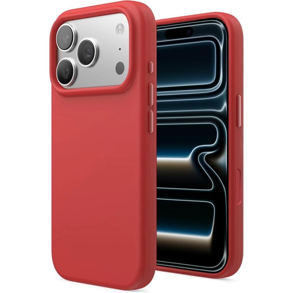 Screenguard Liquid Silicone Chili Case Apple iPhone 17 Pro Max Hülle