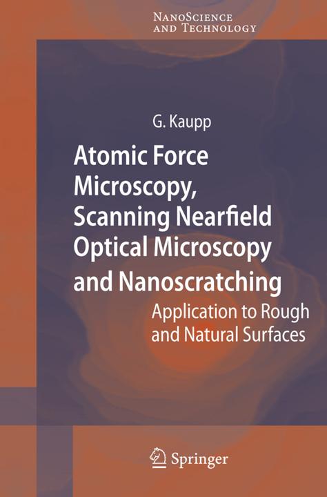 Springer Atomic Force Microscopy, Scanning Nearfield Optical Microscopy ...