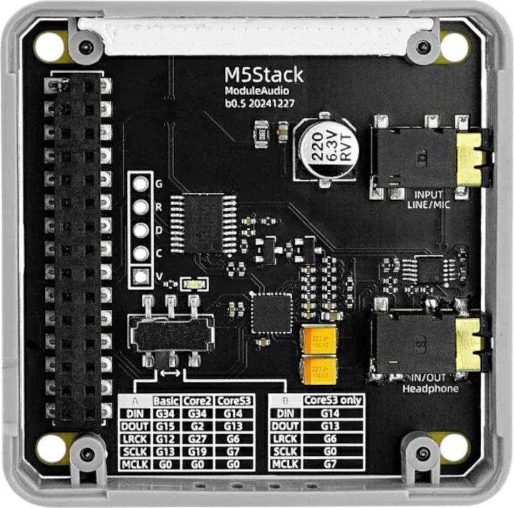 M5Stack Audio Module STM32G030 + ES8388 - acquista su Digitec