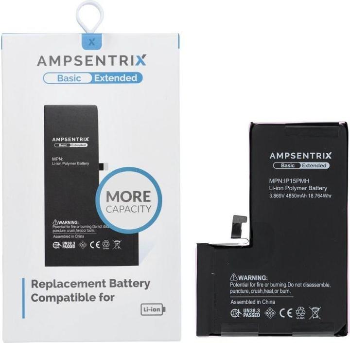 INNE Other AmpSentrix Basic battery for iPhone 15 Pro Max (high ...