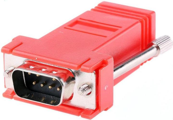 RS PRO Sub-D adapter, 9-pin plug to RJ45 socket - buy at Digitec