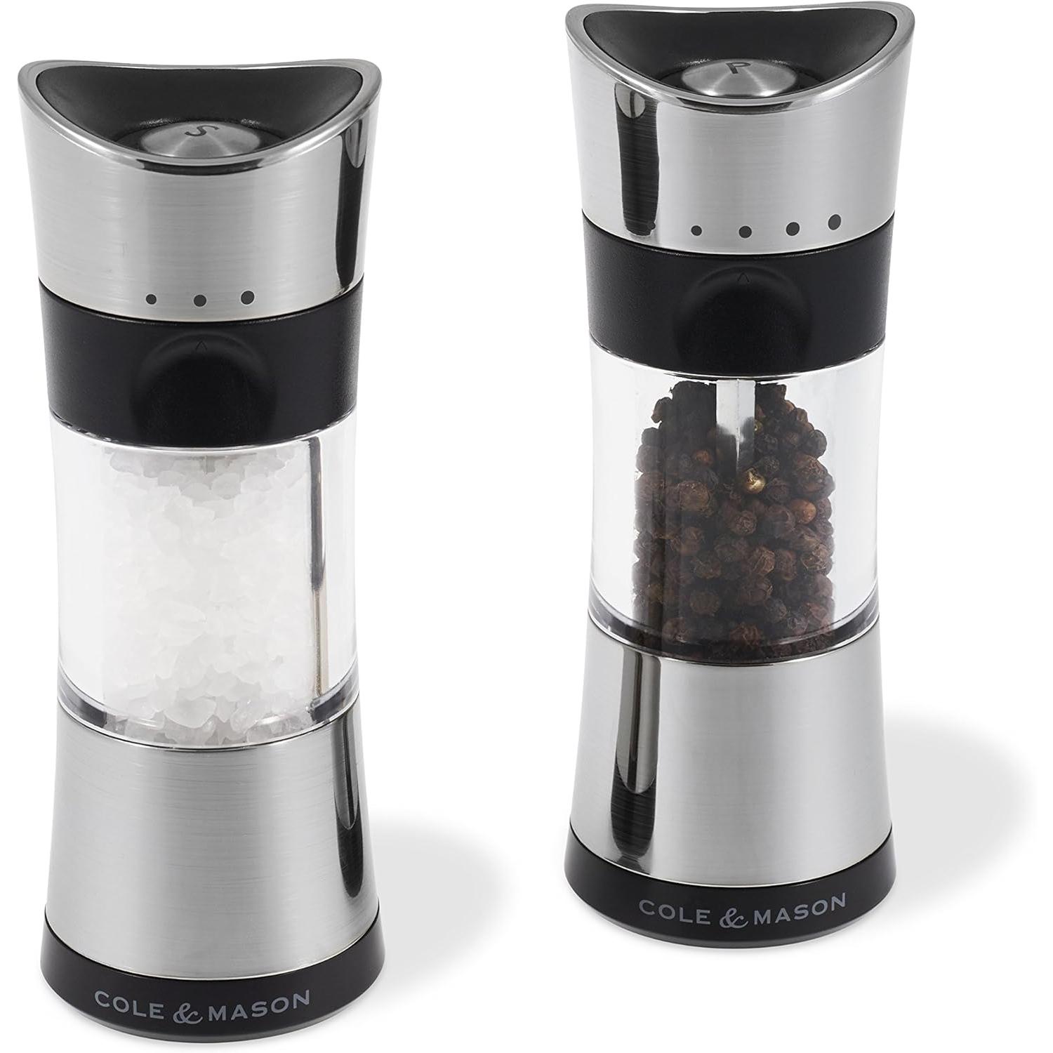 Cole & Mason Horsham salt and pepper mill set 154mm (Salt, Pepper ...