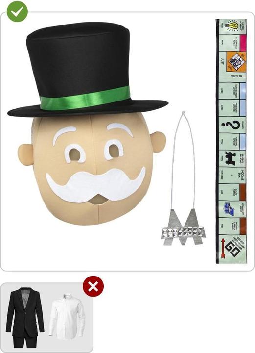 Metamorph Mr. Monopoly Kostüm - kaufen bei Galaxus