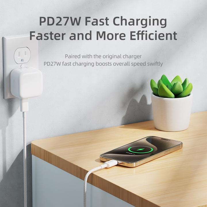 Rock Z20 Flash Series PD27W USB-C auf Lightning Ladekabel
