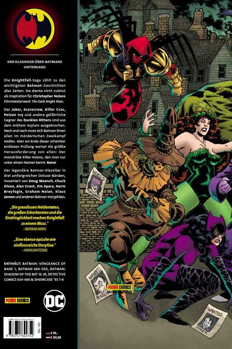 Panini Batman: Knightfall - Der Sturz des Dunklen Ritters 1 (Deluxe ...